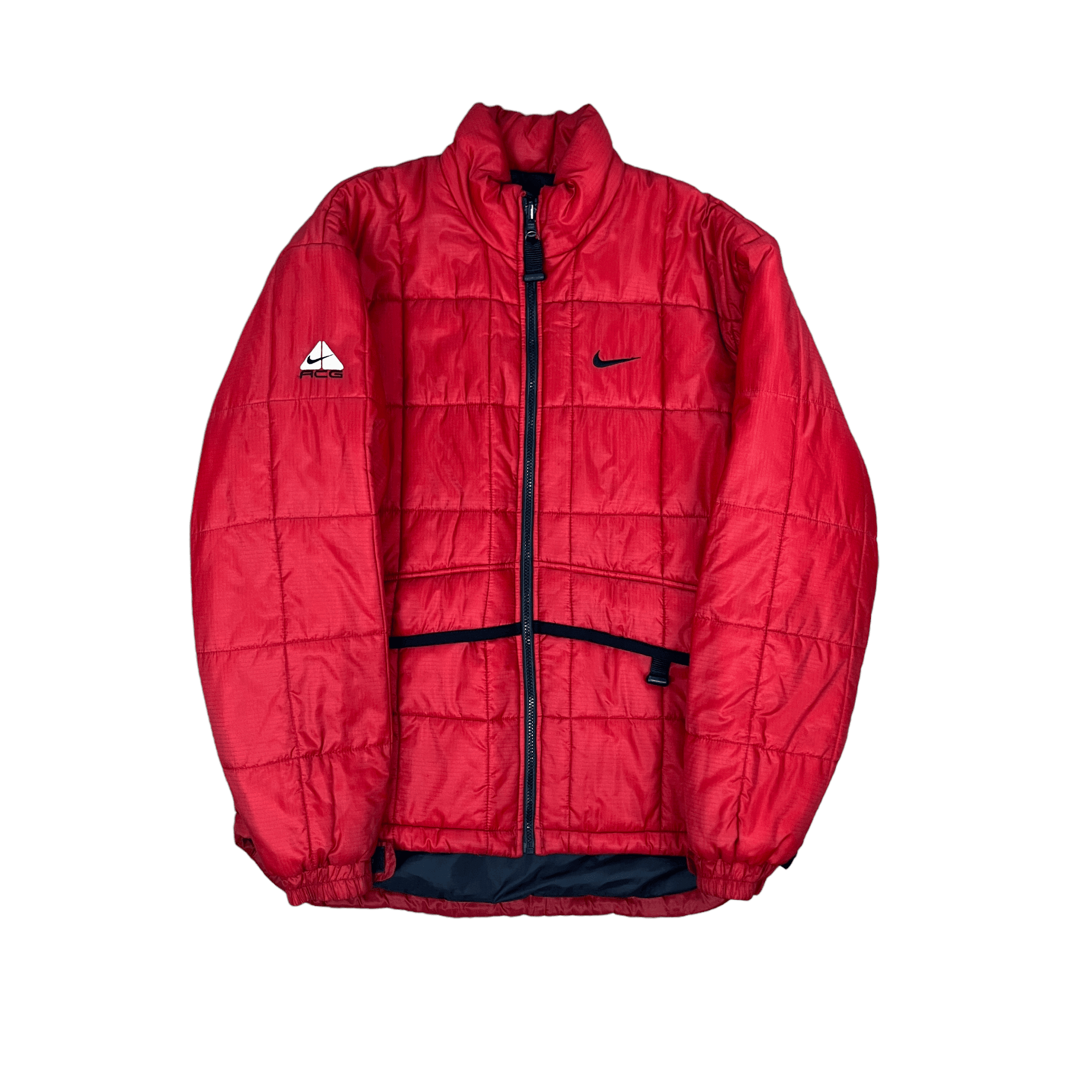Vintage Red Nike ACG Puffer Coat - XL